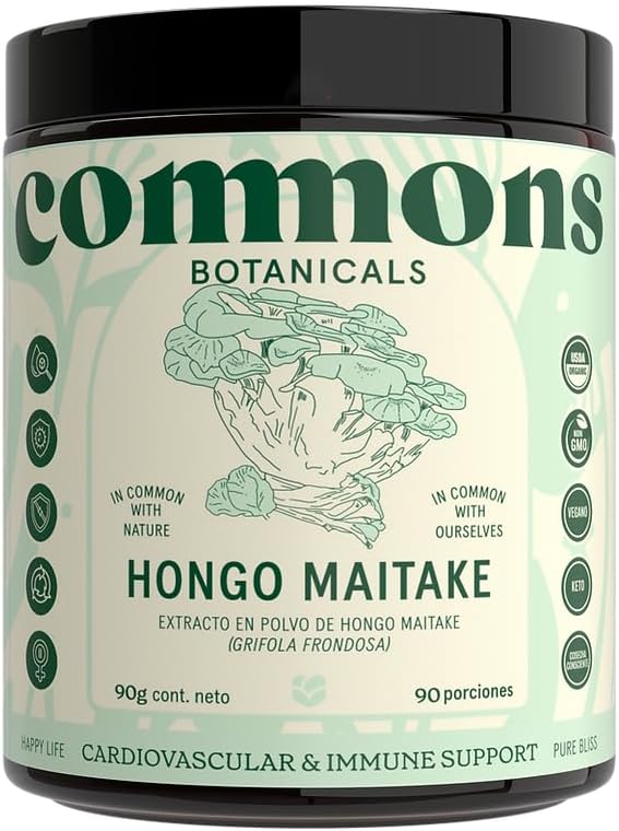 Amazon.com: Commons botanicals Mushroom Maitake Mushroom Extract Powder ...