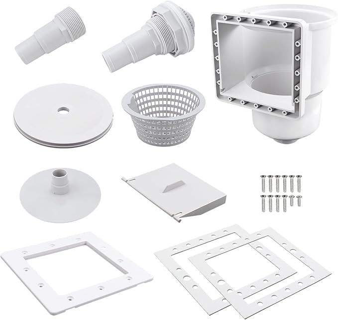 Amazon.com : Kefly Above Ground Pools Skimmer with Accessories, Thru ...