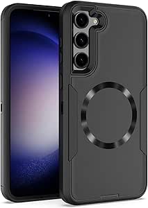 Amazon.com: showdd Designed for Samsung Galaxy S25 Plus Case(S25+ Case),Magnetic,Double Drop ...