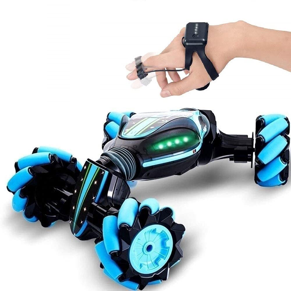 BEJOY Toys Stunt Car 4WD 2.4GHz Remote Control Gesture Sensor Toy ...