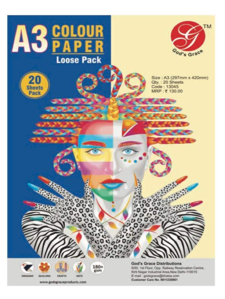 SmartInvestment A3 Size Pastel Sheet 20 Sheet 180 GSM Pack Of 1 smartinvestment-a3-size-pastel-sheet-20-sheet-180-gsm-pack-of-1
