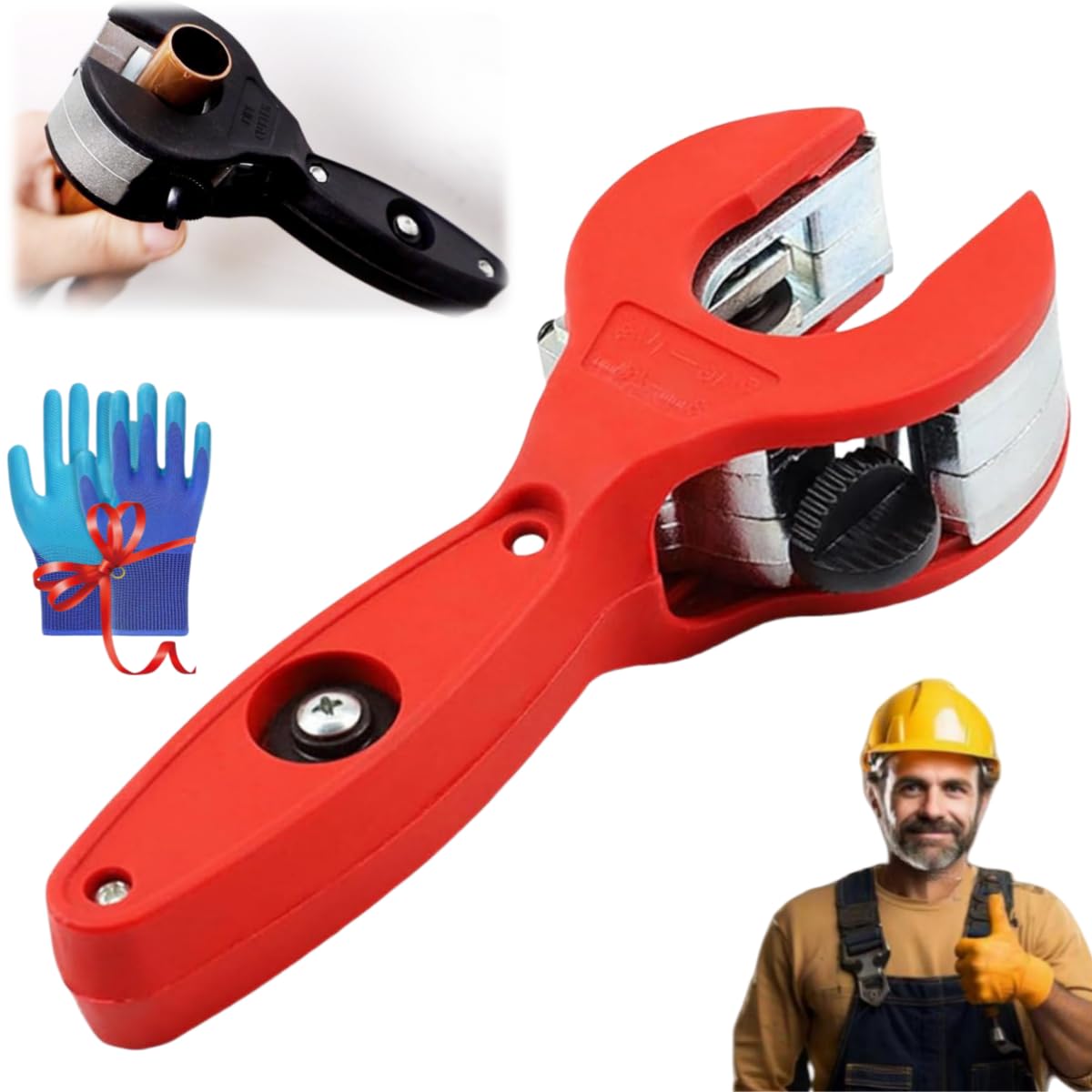 Ratcheting Tubing Cutter - Tubing Cutter 1/4" To 7/8",2 in 1 Ratcheting ...