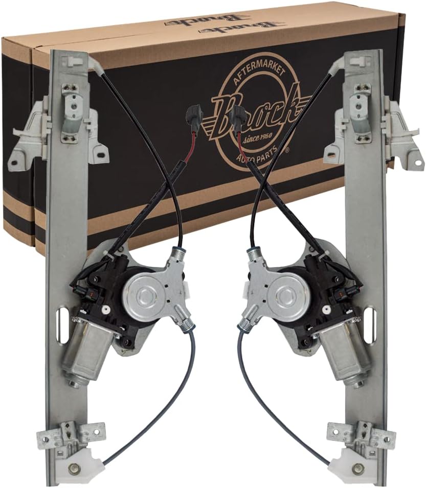 Amazon.com: Brock Replacement Driver and Passenger Rear Power Window ...