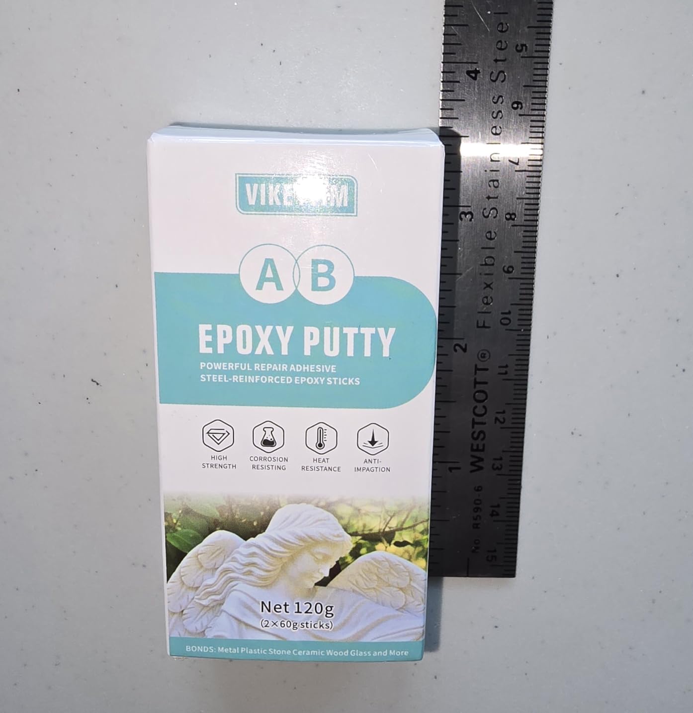 VIKEYTIM Epoxy Putty, 120g Quick Leak Repair Epoxy Putty Plastic ...