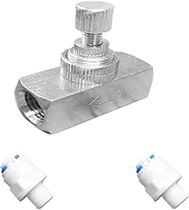 Max Water Reverse Osmosis Flow Control Valve, Adjustable Flow ...