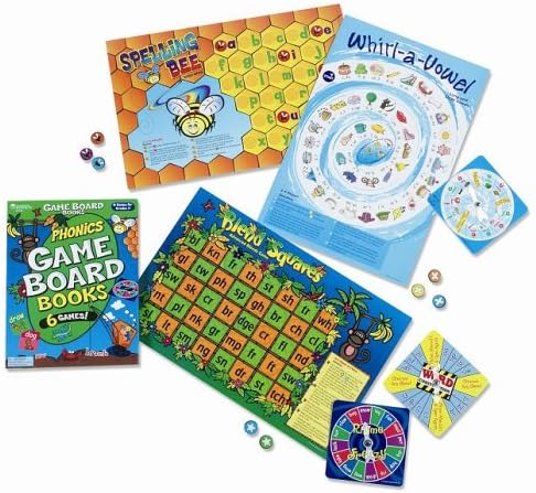 Learning Resources Phonics Game Board Book : Amazon.co.uk: Toys & Games