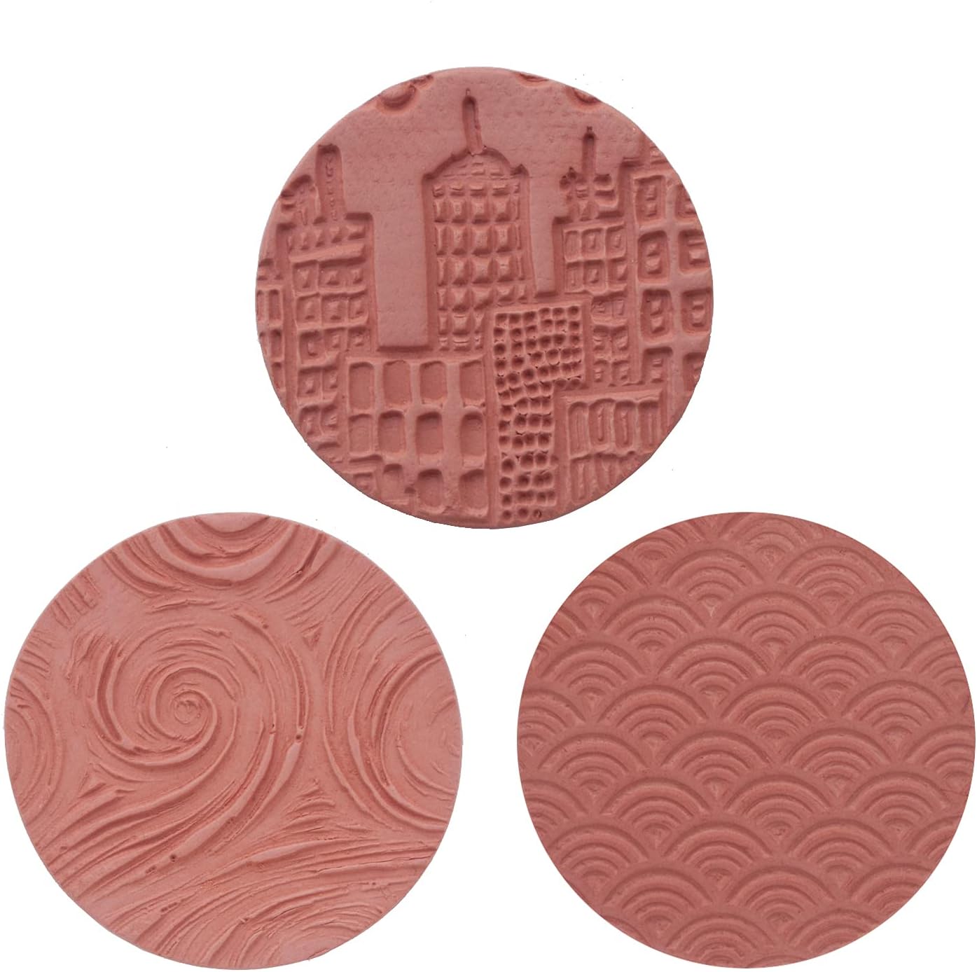 Amazon.com: TenLeaves Terracotta Clay Diffuser Disk Set for Essential ...