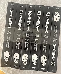 Death Note Black Edition Volume 1-6 Collection 6 Books Set Manga ...
