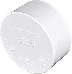 Amazon.com: NDS 3, Size PVC S&D Cap : Patio, Lawn & Garden