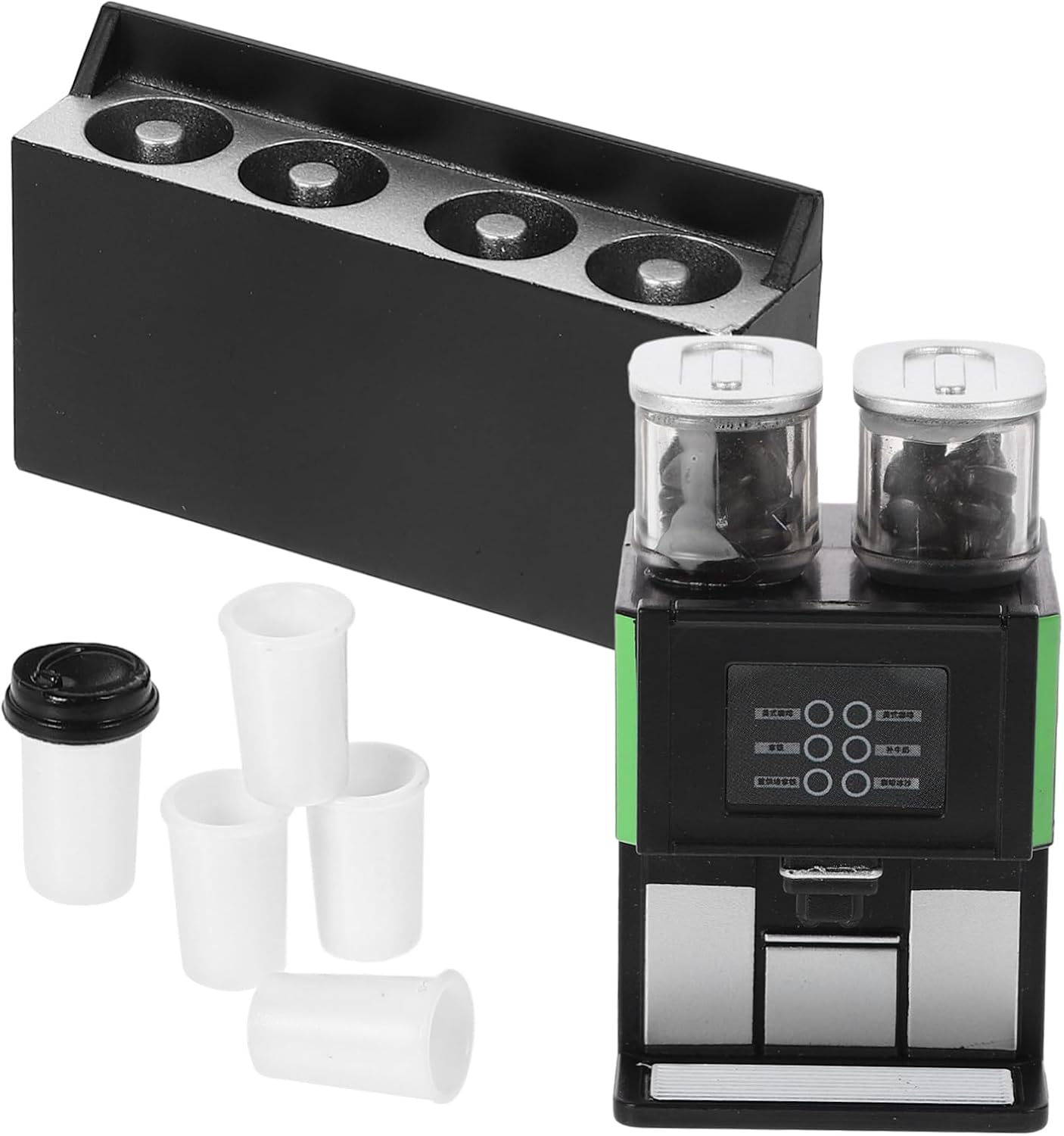 Amazon.com: BESTonZON 1 Set Miniature Coffee Machine Miniature Life ...