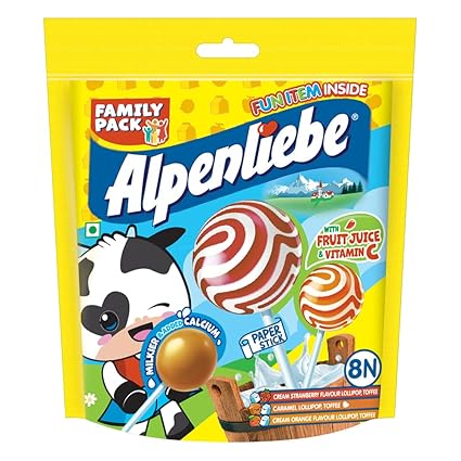 Alpenliebe Pop, 64g : Amazon.in: Grocery & Gourmet Foods