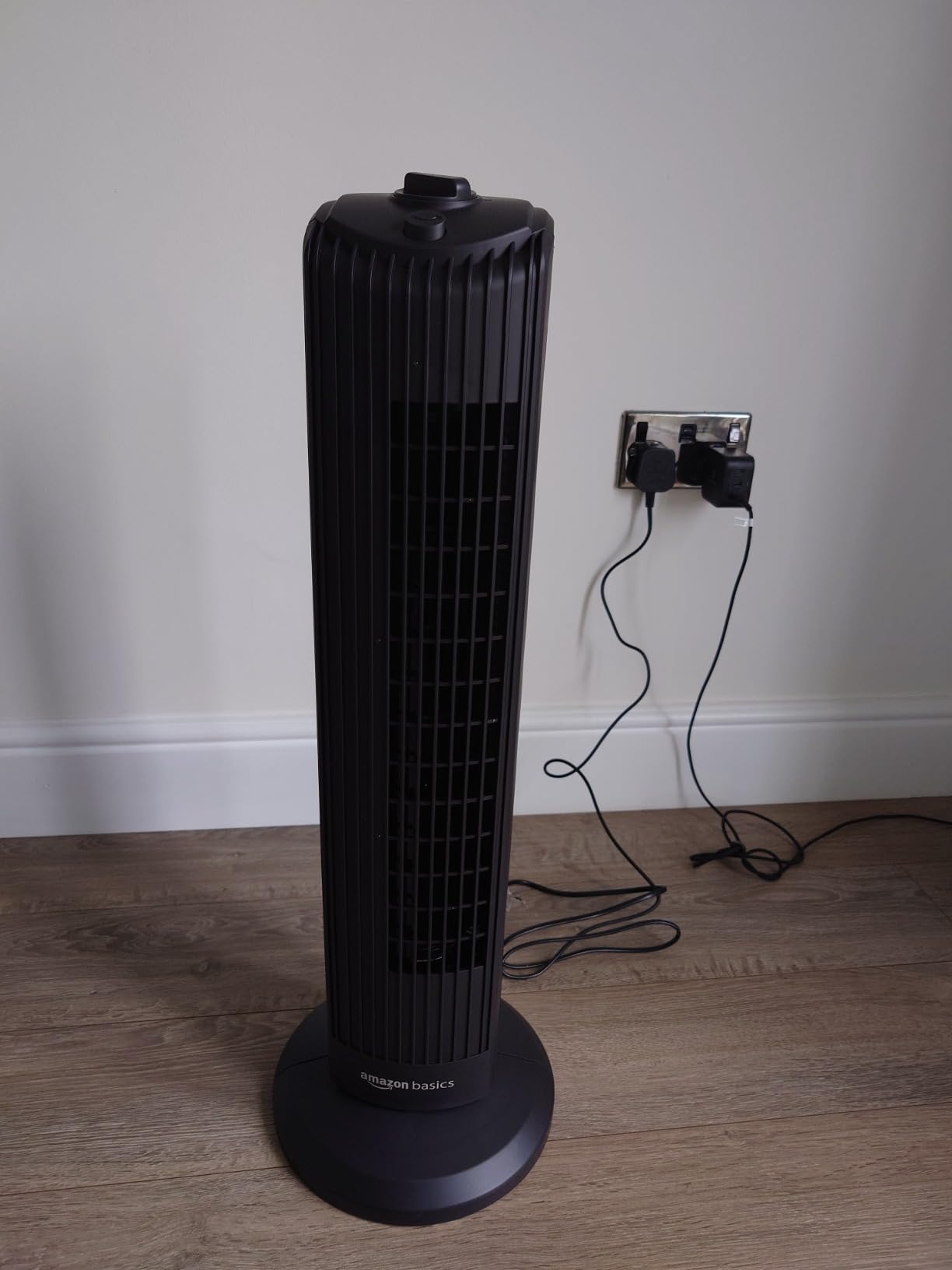 Amazon Basics - 28" Tower Fan for Home with 3 Speed Options and 60 ...