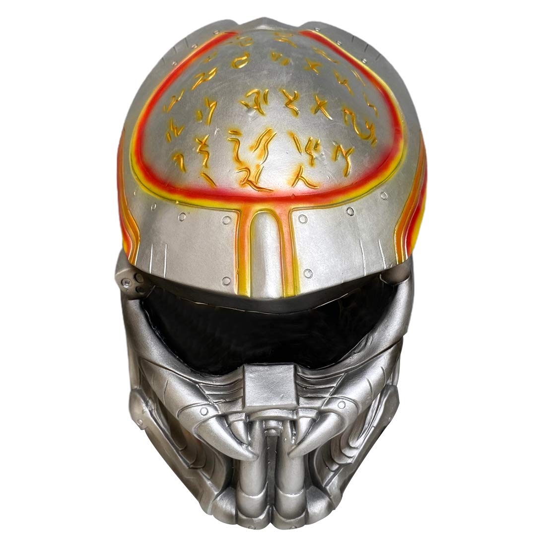 Predator Mask Cosplay Alien vs. Predator Replica Helmet Dreads Soldiers ...