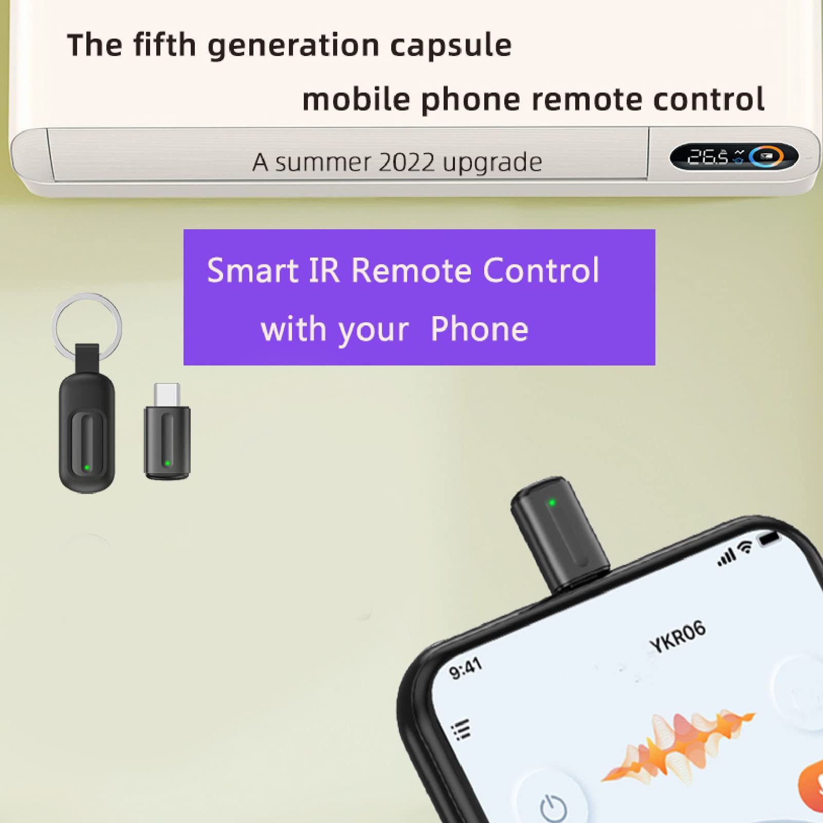 Snapklik.com : Bewinner Mini Smartphone IR Remote Controller Adapter ...