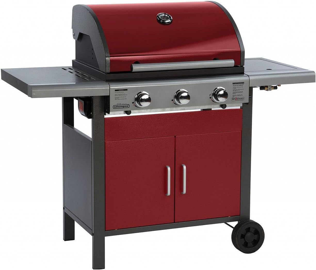 Amazon.com: Grillstream 230GS 3 Burner Roaster with Cabinet and Side ...