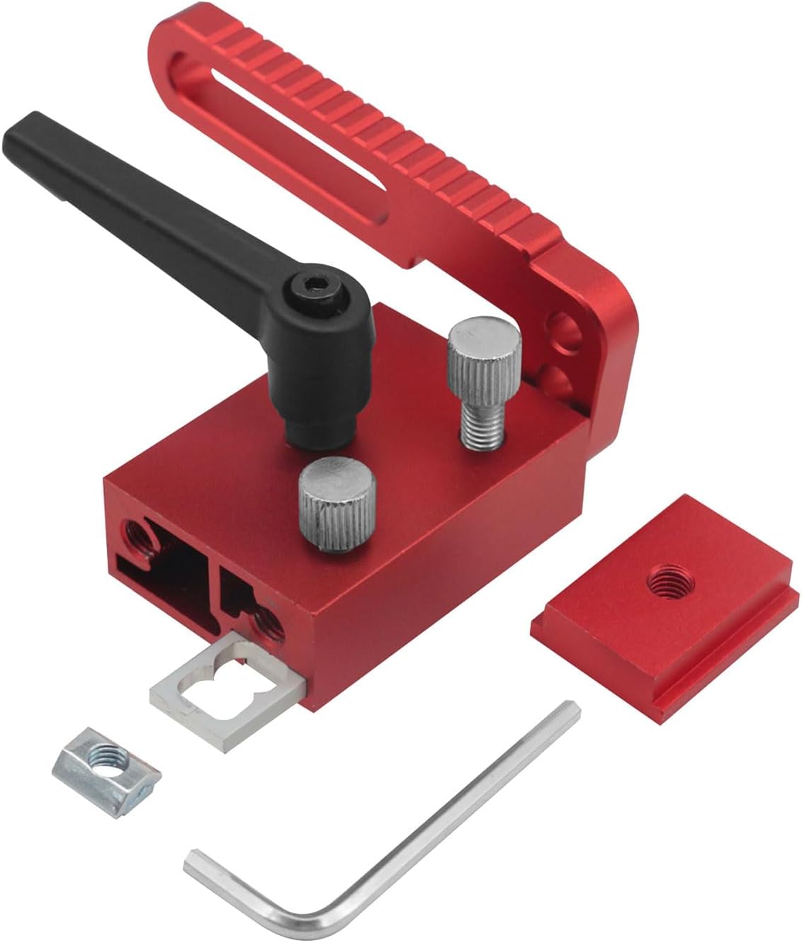Miter Track Stop Aluminium Chute Locator, for T-Slot T-Track ...
