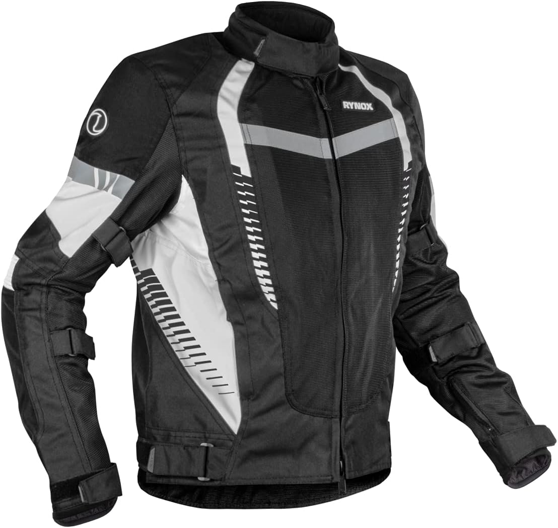 Rynox Unisex Adult Tornado Pro 4 Standard Length Jacket - Mesh ...