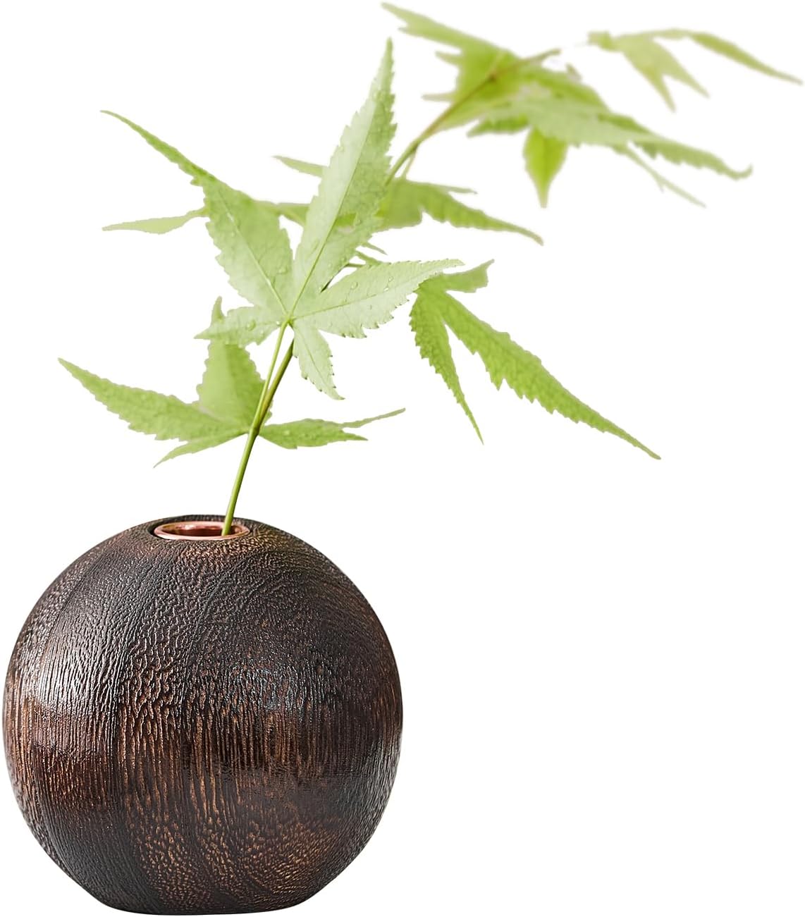 Amazon.com: GZQWDC Wood Small Flower Vase,Unique Mini Vases for Flowers ...