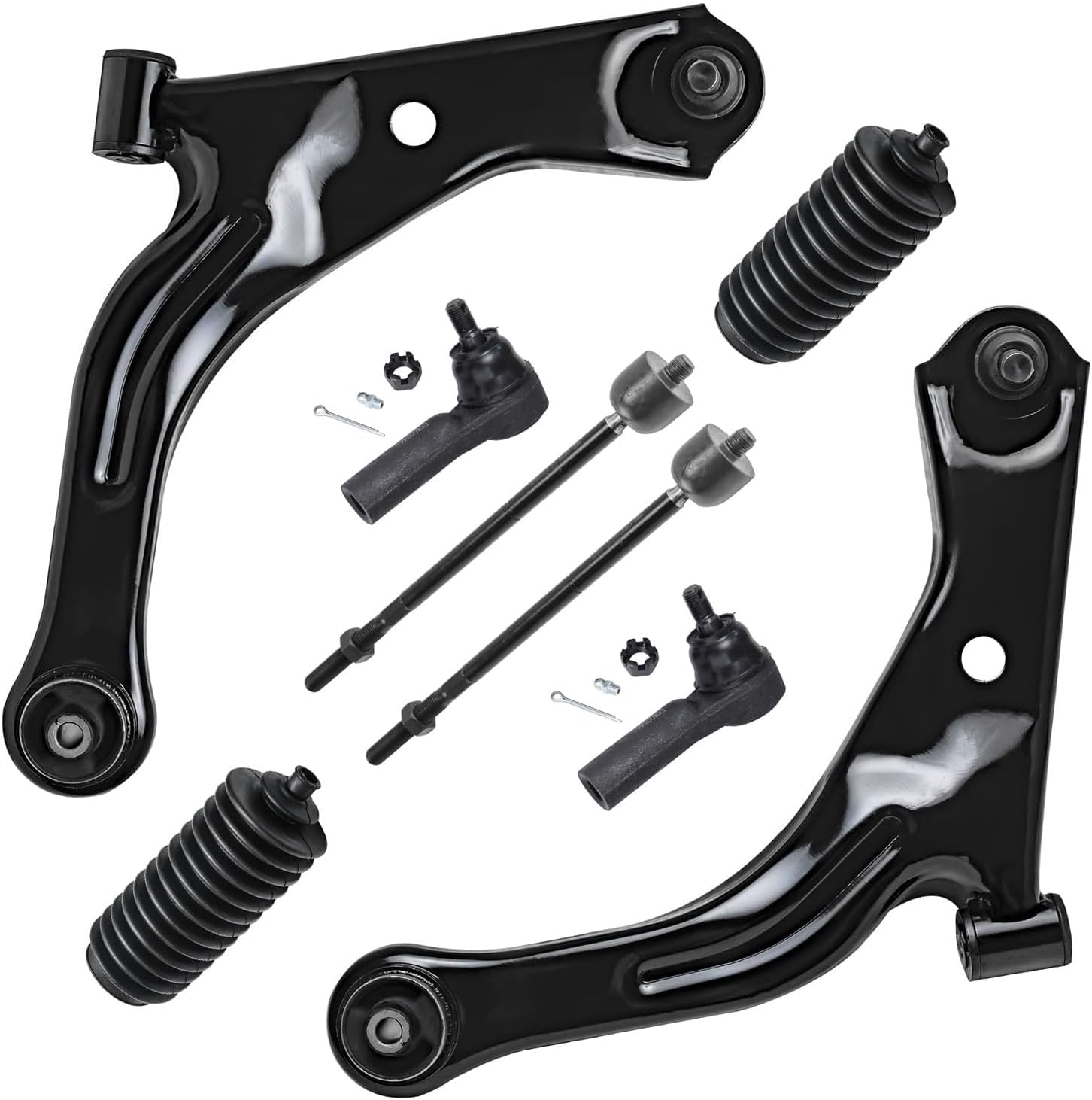 Amazon.com: Detroit Axle - 8pc Front End Suspension Kit for Ford 2009 ...