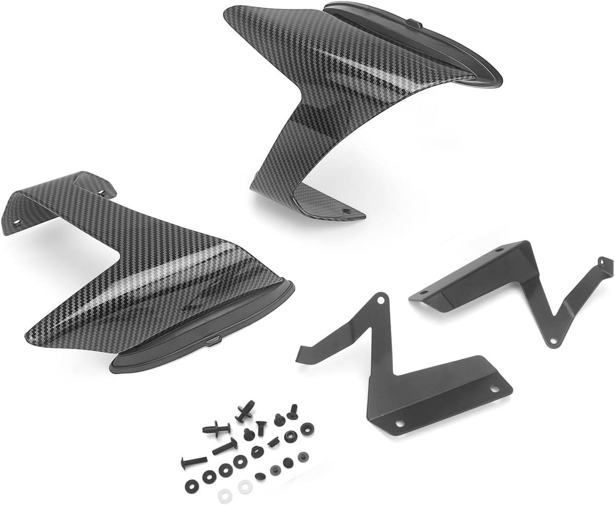 Amazon.com: Motorcycle Side Panel Fairing Wing Kits W/Fixed Bracket for ...