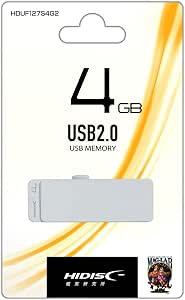 Amazon.com: HIDISC USB 2.0 Compatible Flash Memory 4GB HDUF127S4G2 ...