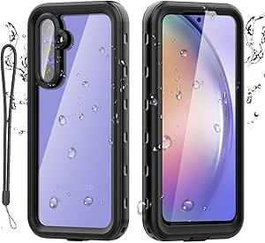 Amazon.com: AICase Waterproof Case for Samsung Galaxy A54 (6.4"),Snowproof,Dustproof and ...