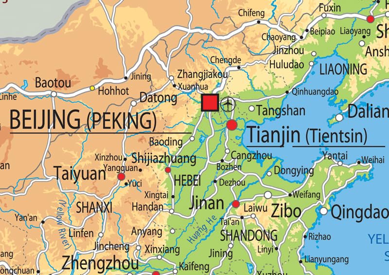 Clear Physical Maps Of China Print 8 Free Printable Physical Map Of