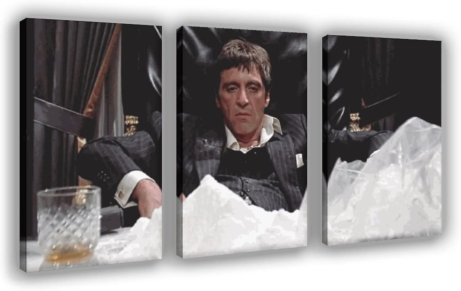 Amazon.com: 3Pcs Scarface Movie Wall Art Posters Al Pacino Tony Montana ...
