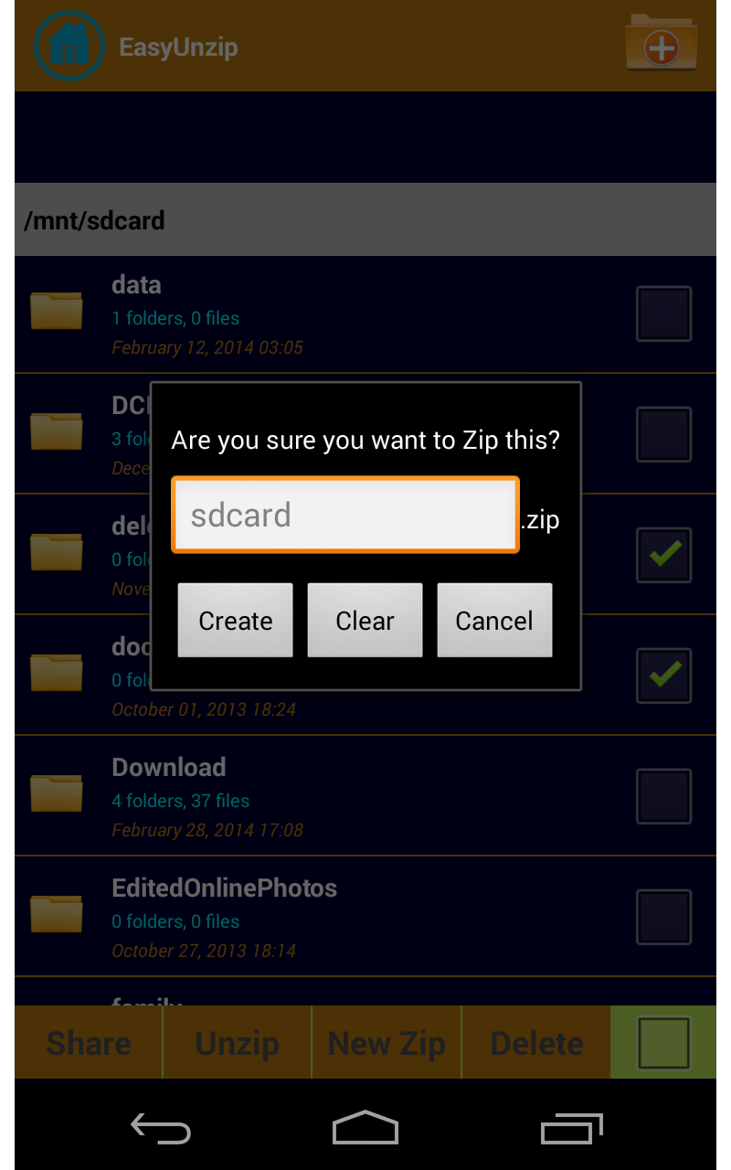 EasyUnzip-Zip - App on Amazon Appstore