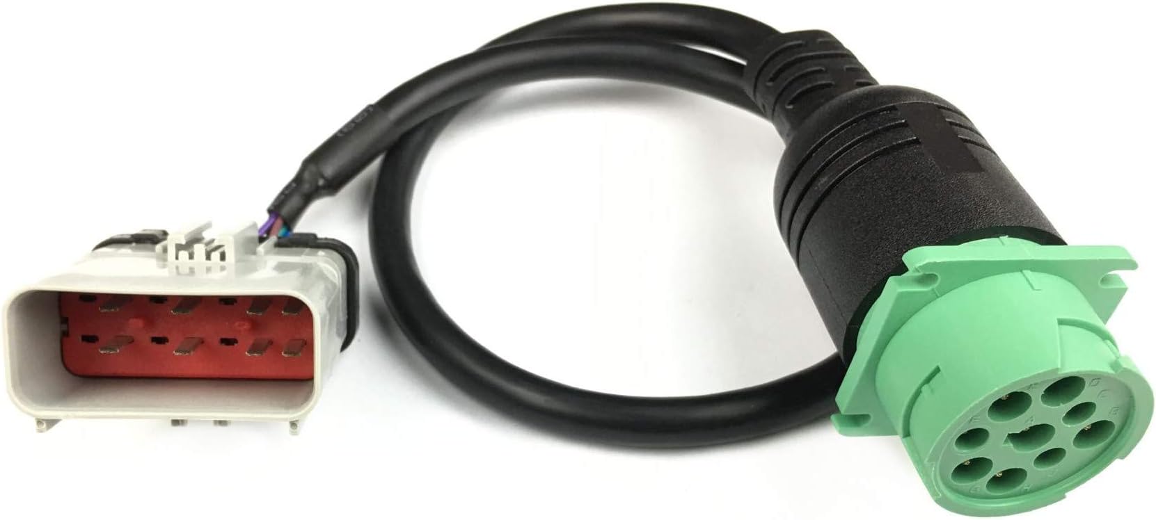 Amazon.com: WBLD 14pin RP1226 Male to J1939 Type 1 Female Black 9 Pin ...