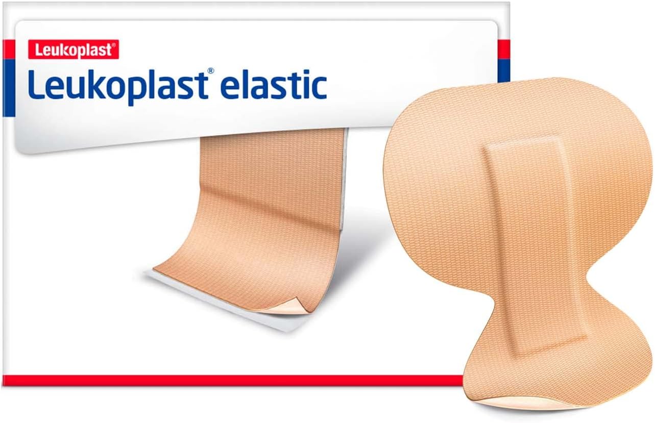 Amazon.com: Leukoplast Elastic Fabric Adhesive Latex Free Bandages ...