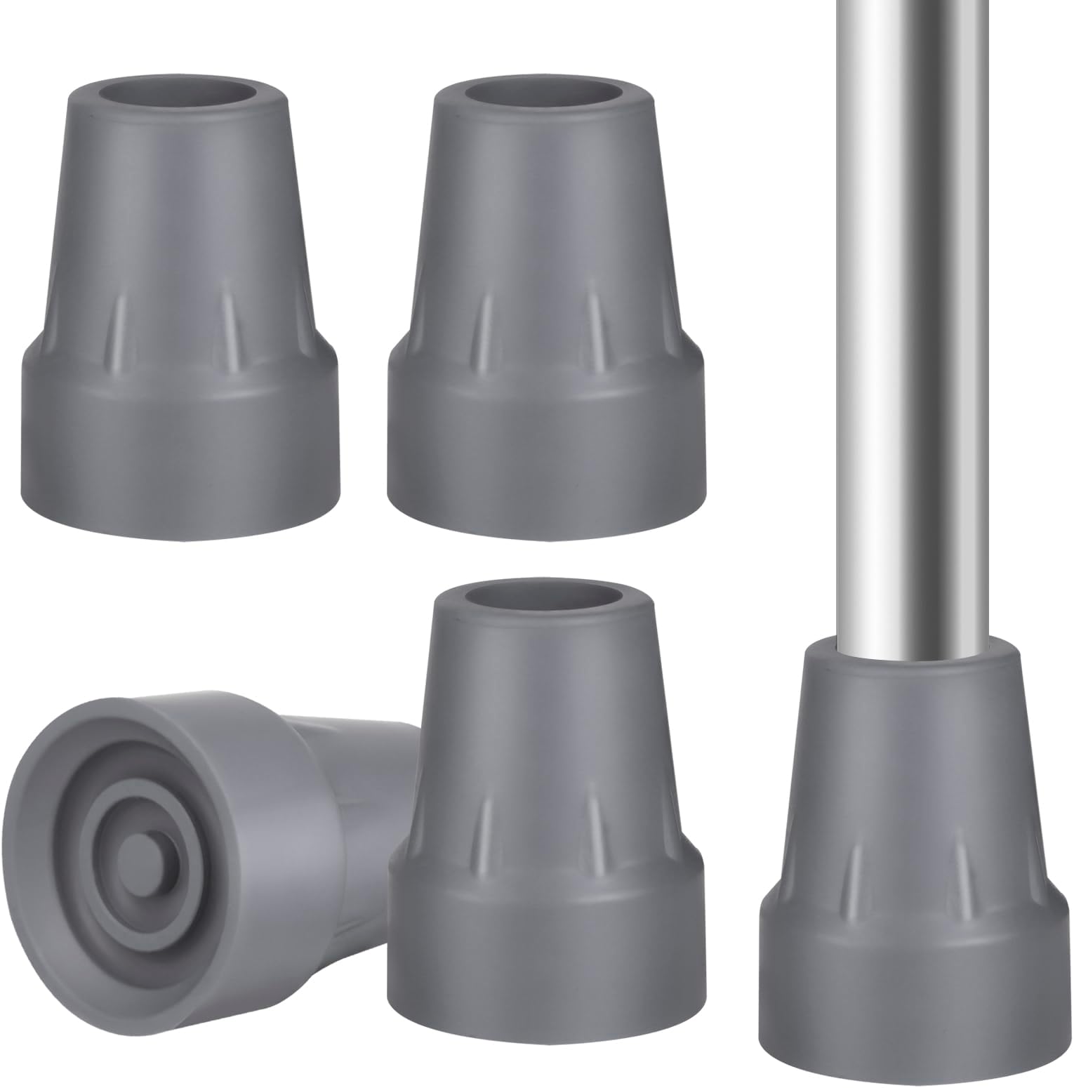 Amazon.com: Crutch Tips Heavy Duty Replacement Rubber Cane,Hiking ...