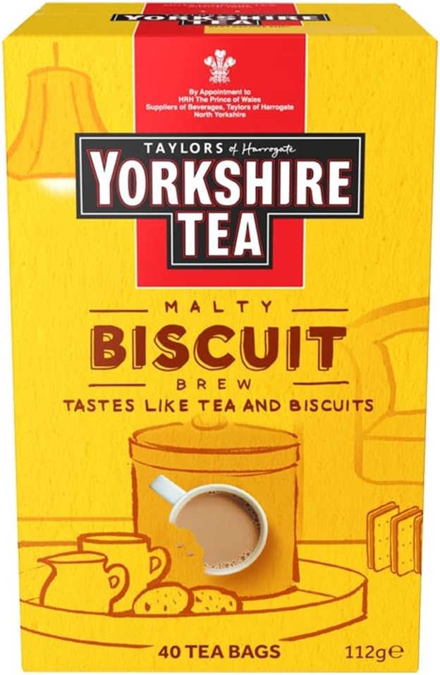 Yorkshire Tea Biscuit Brew: Tea and Biscuit Flavor Combined