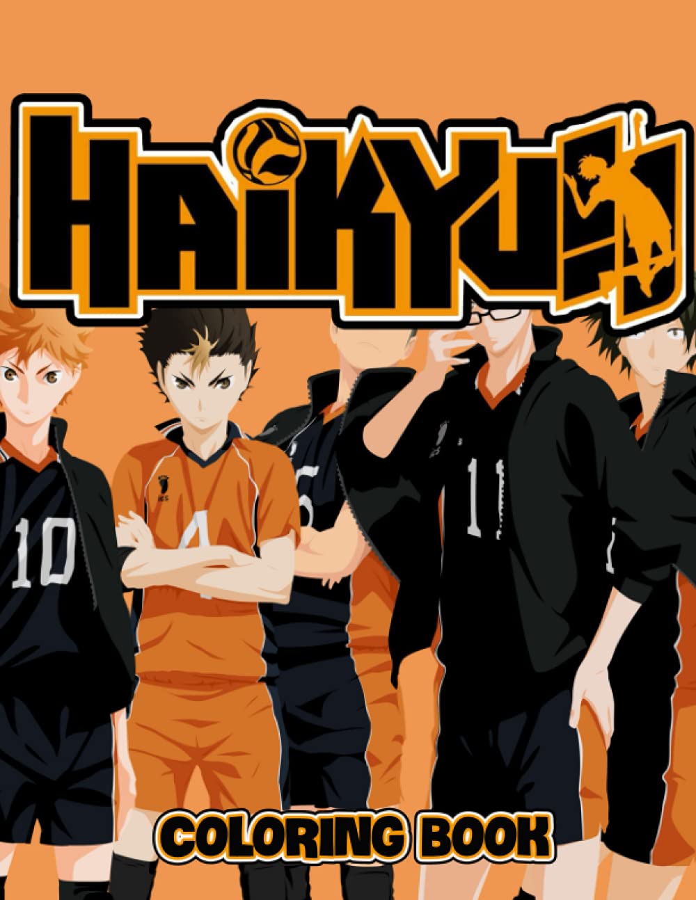 Haikyuu Coloring Book High Quality Coloring Pages For Kids Adults ...