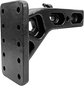 Amazon.com: Generic Pintle Hook Mount with Anti-Rattle Screw Fits 3 ...