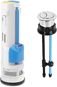 2 Inch Toilet Flush Valves One Piece Toilet with 38mm Top Push Button ...