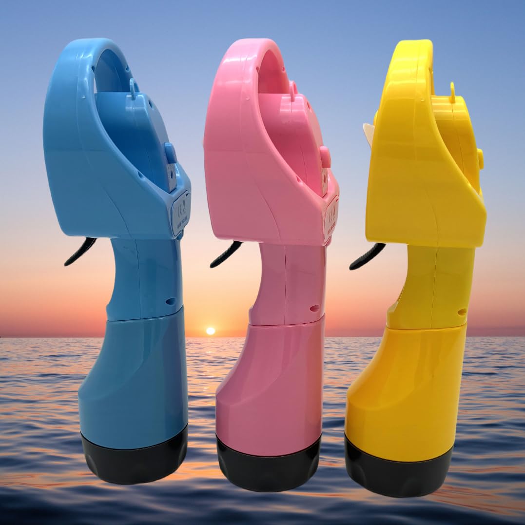 Snapklik.com : BJPEY 2 Pack Battery Powered Handheld Water Misting Fans ...