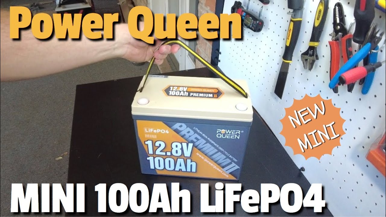 Watch Power Queen Mini 12.8v 100ah LiFePO4 Battery on Amazon Live