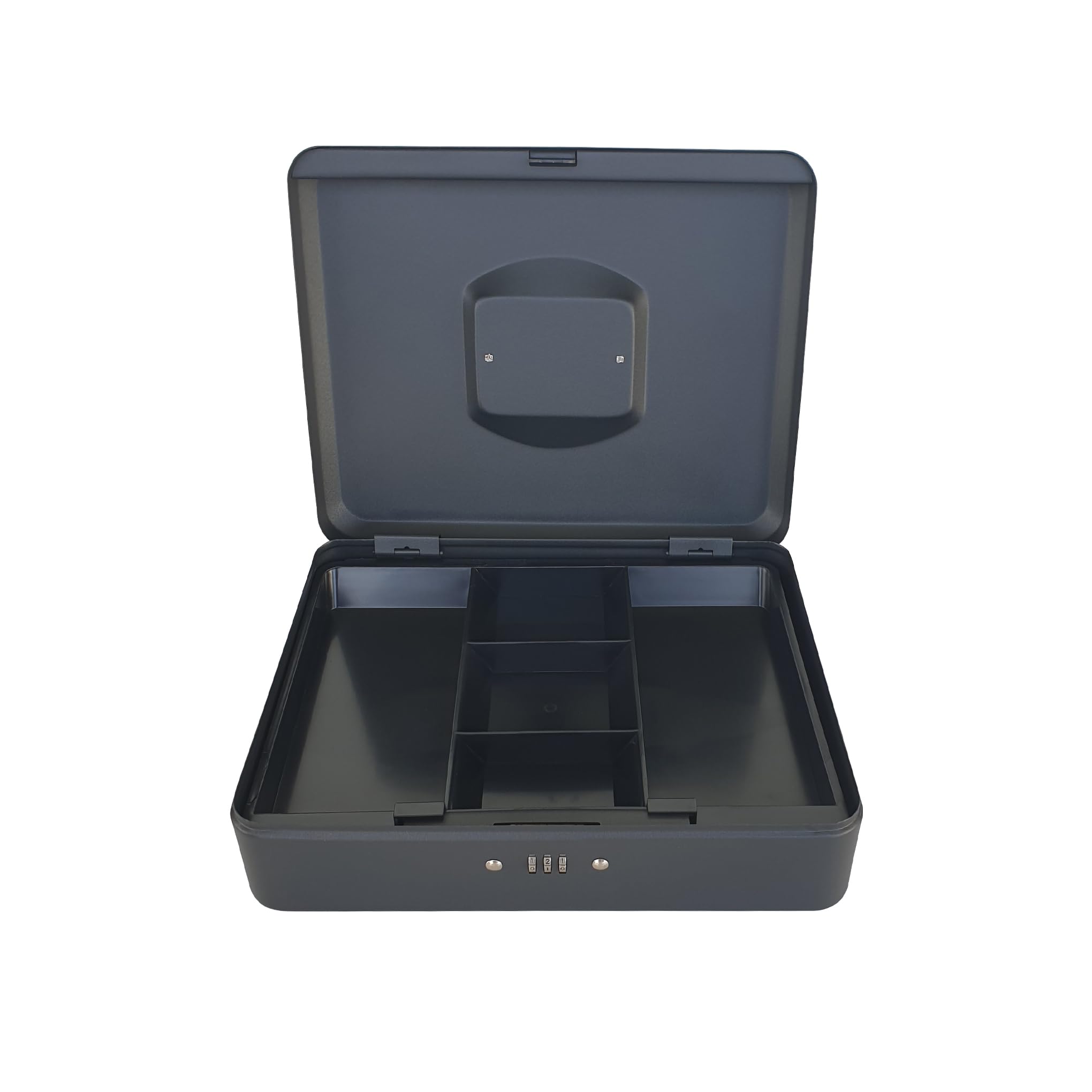 Maxi Large Cash Box with number lock (12 Inch 300x240x90mm) Steel ...