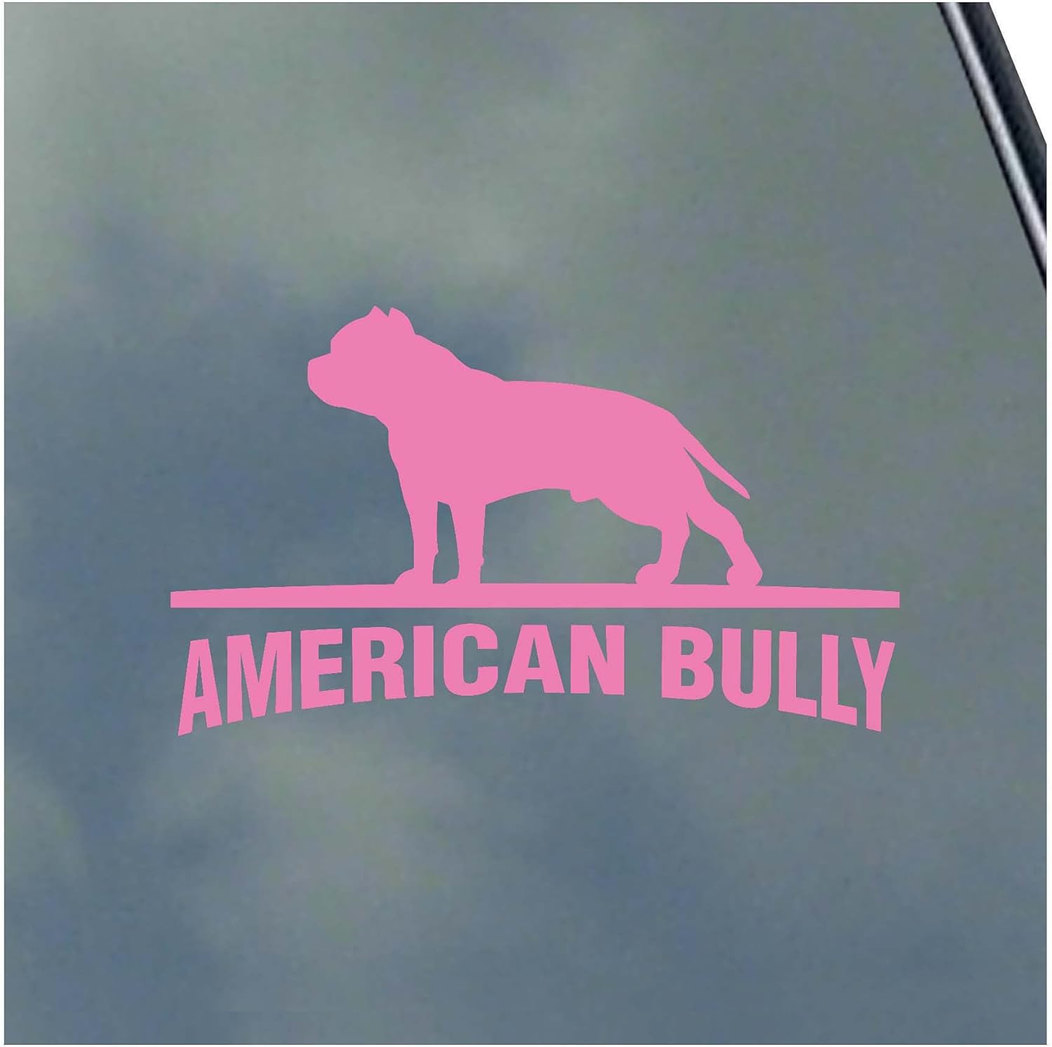 Amazon.com: American Bully Vinyl Sticker Decal Dog Best Friend AKC Love ...