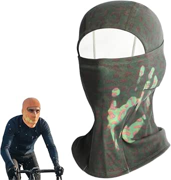 Unisex Heat Reactive Balaclava,Temperature Sensitive Color Change Ski ...