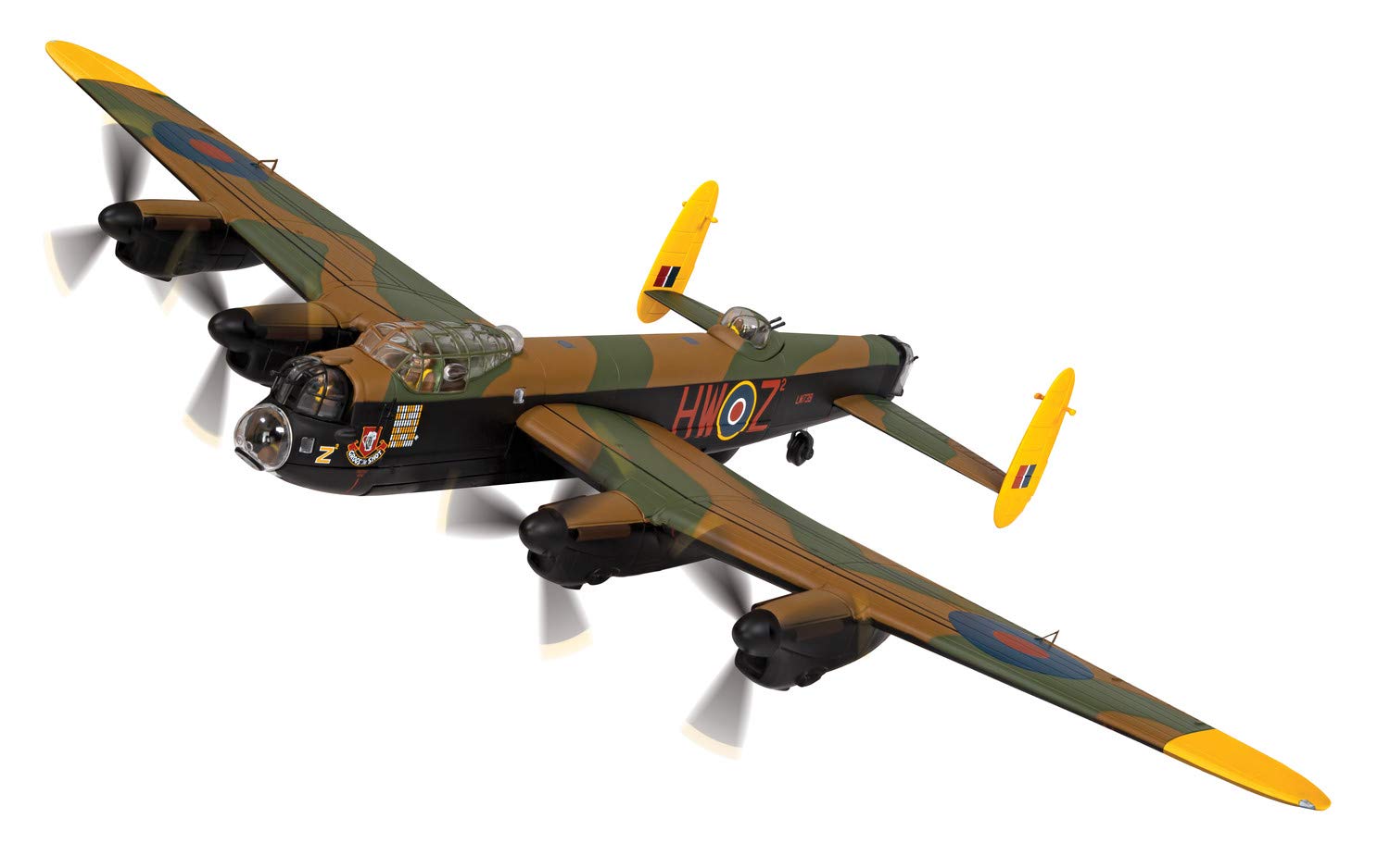 Corgi Diecast Avro Lancaster B MK III Grogs The Shot 1:72 WWII Military ...