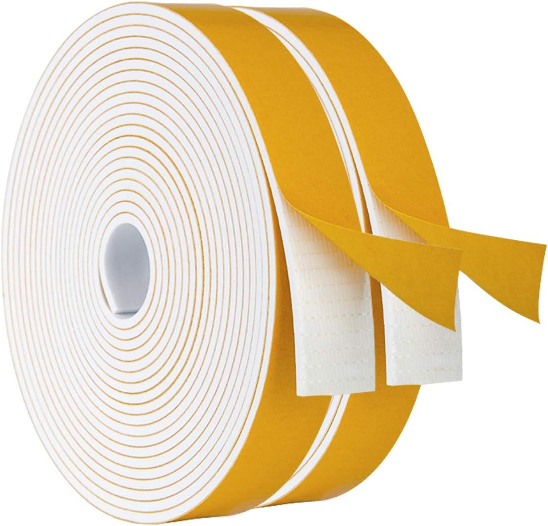 1/4" inch (Foam-Filled) Window Kerf Slot Sash Weatherstrip Seal Bulb ...