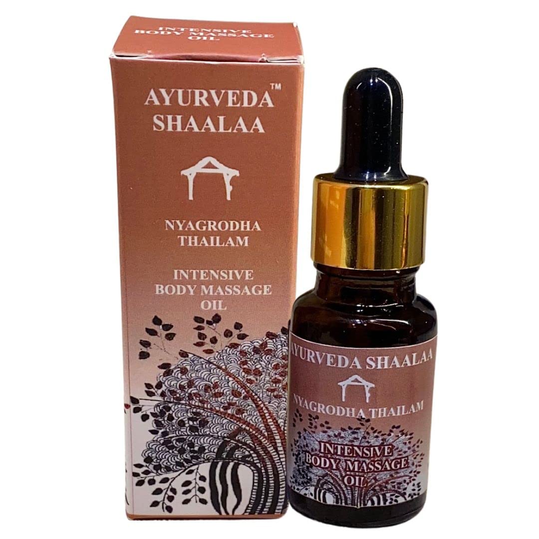 Buy Ayurveda Shaalaa Nyagrodha Skin Treatment Body Massage Oil For Muscle Pain & Skin ...