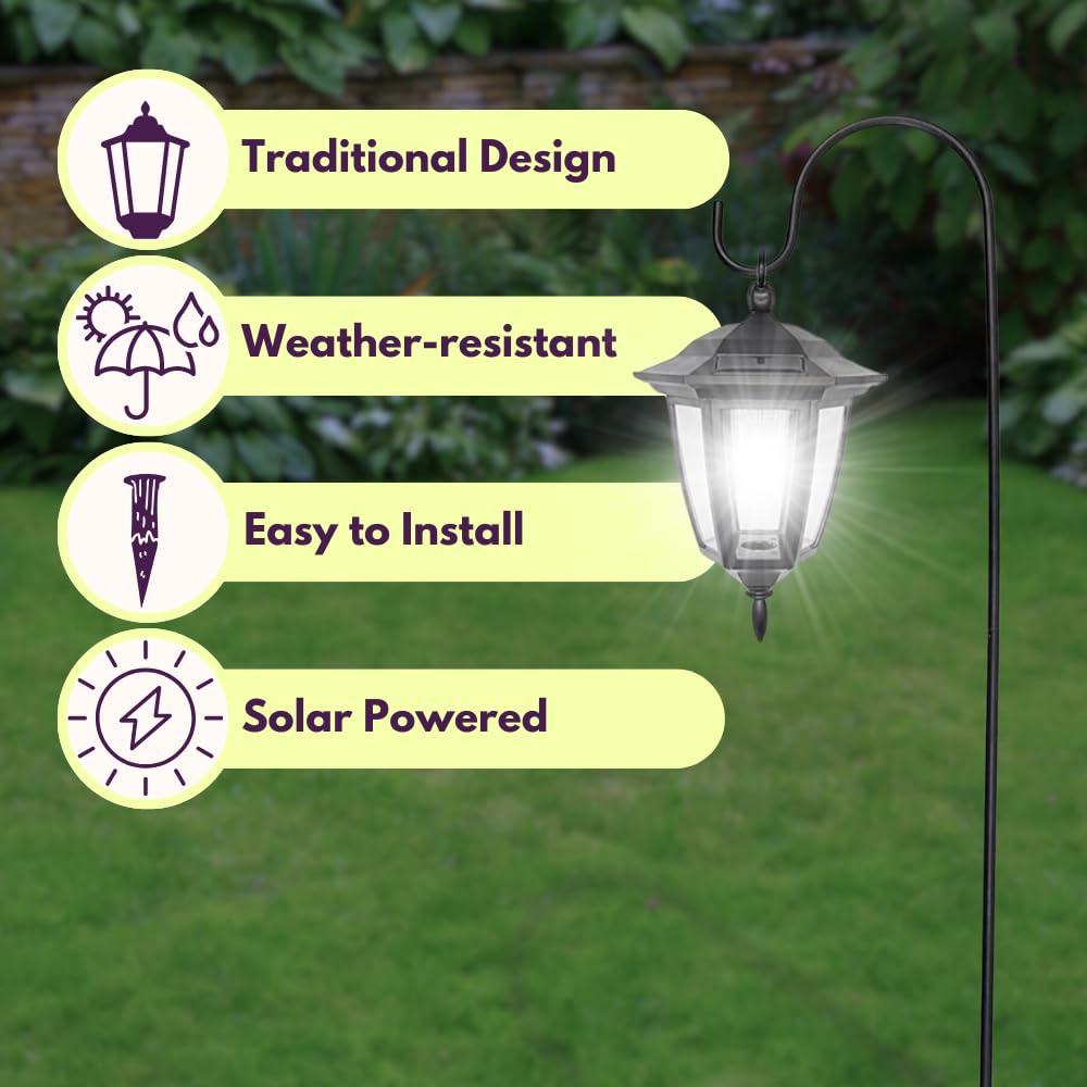 Coach Style Solar Lantern