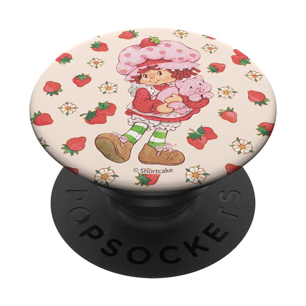 Amazon.com: Strawberry Shortcake & Custard Strawberries & Daisies Retro ...