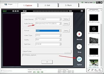 Amazon.com: REDGO Video Audio VHS VCR USB Video Capture Card to DVD ...