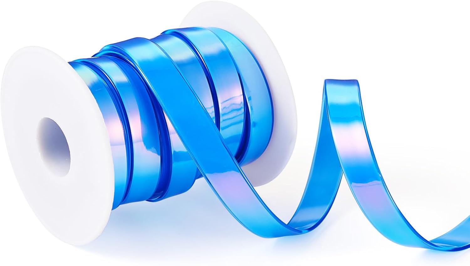 Amazon.com: Craftdady 1/2 inch Holographic Iridescent PVC Jelly Ribbon ...