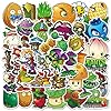 Amazon.com: Plants vs. Zombies Stickers Cute Cartoon Game Comics Vinyl ...