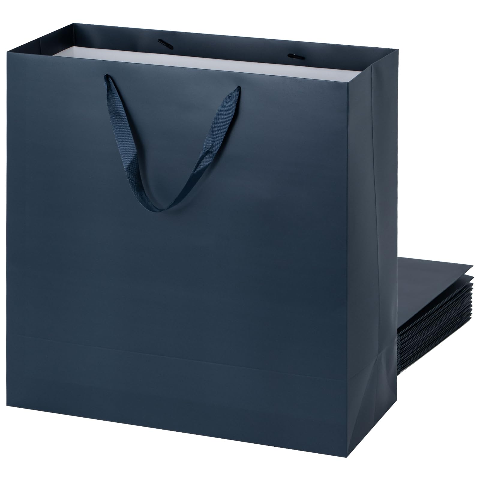 Umoofine Large Navy Blue Gift Bag 11 Pack, 17x7x17 Inches Extra Large ...